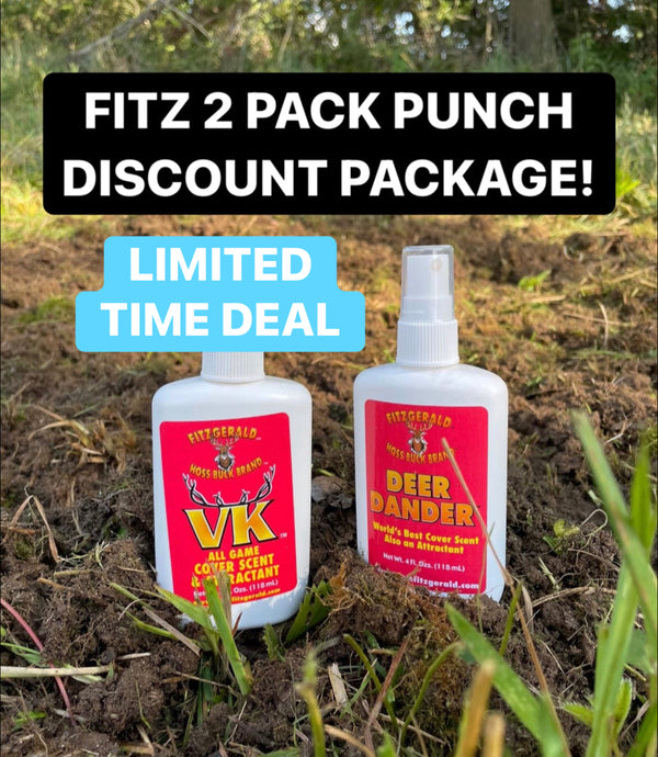 DEER DANDER & VK TWO PACK PUNCH DISCOUNT COMBO – The Fitzgerald Shop